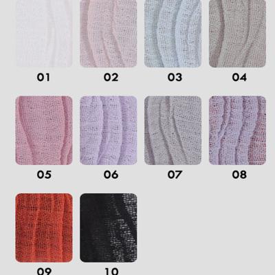 Cina Il peso leggero del poliestere 100 Wave-ha premuto il prodotto chiffon pieghettato intessuto in vendita