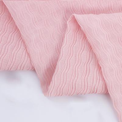 Cina Il peso leggero del poliestere 100 Wave-ha premuto il prodotto chiffon pieghettato intessuto in vendita