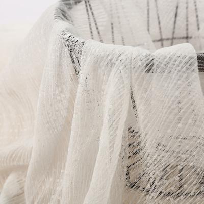 Cina stile 50-90gsm di Mesh Crepe Woven Fabric Dot Tulle del vestito da sposa da 145cm in vendita