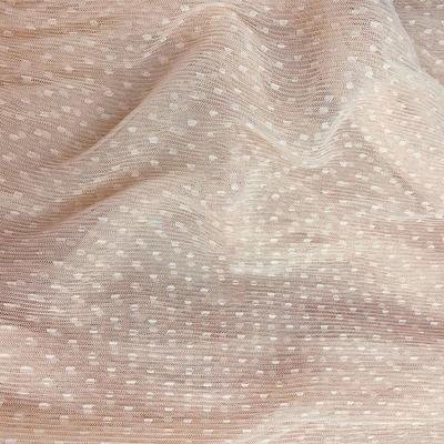 Cina stile 50-90gsm di Mesh Crepe Woven Fabric Dot Tulle del vestito da sposa da 145cm in vendita