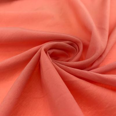 China Tela tecida do estiramento de nylon liso puro da tela 130gsm do Spandex do algodão 30s para calças à venda