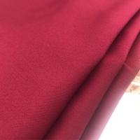 China 208gsm Solid Dyeing Polyester Fabric 77% Polyester 20% Rayon 3 % Spandex for sale