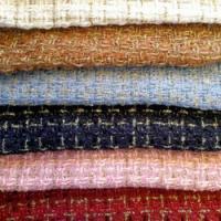 China Herringbone Check Polyester Worsted Tweed Wool Fabric 150cm Width for sale