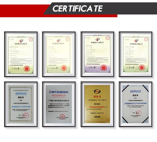 Company certifications and quality standards
