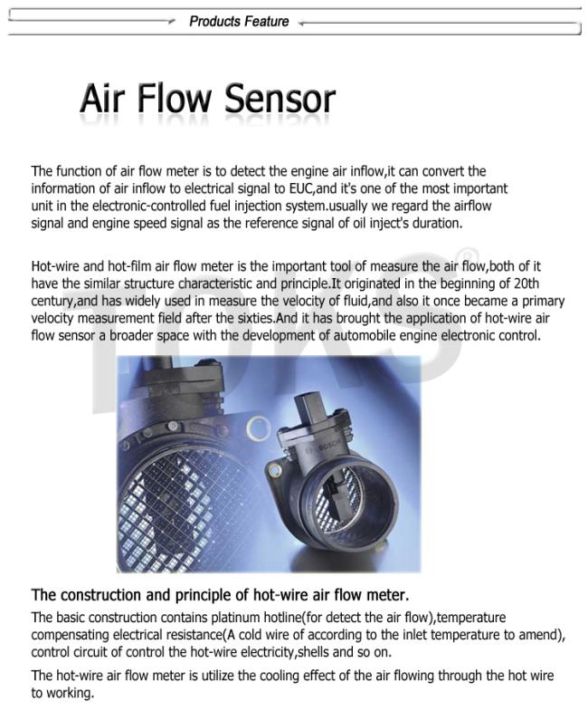 Mass Air Flow Sensor packaging