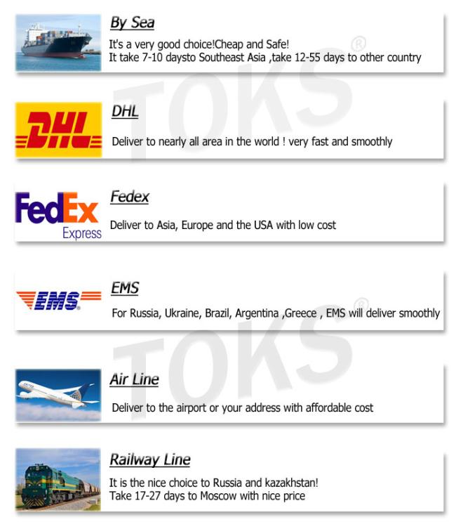 Shipping Methods Available