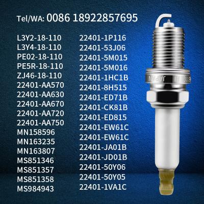 China Land Cruiser Spark Plugs K16TR11 3194 4M5G-12405-XE 9S7E-12405-AA 5M5G-12405-AA for sale