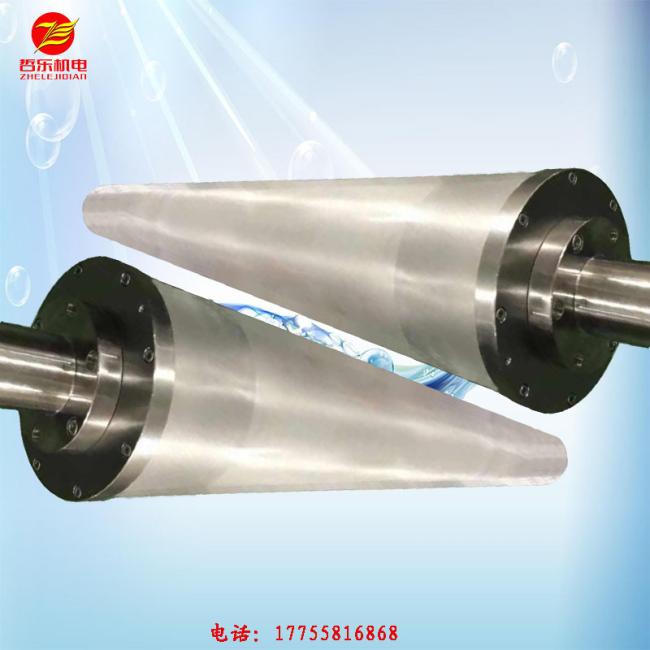 paper machine using vacuum couch roll paper suction press roll