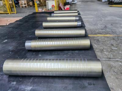 China Printing Machine Part Guide Aluminum Idler Roller Aluminium Guide Roller for sale