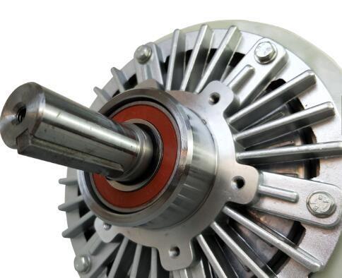 Quality single shaft type magnetic powder clutch for Printing machine and coating machine for sale