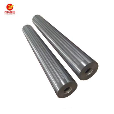 China Embossing Aluminum Guide Roller Extrusion Shaft For Coating Machine Factory Supplier for sale