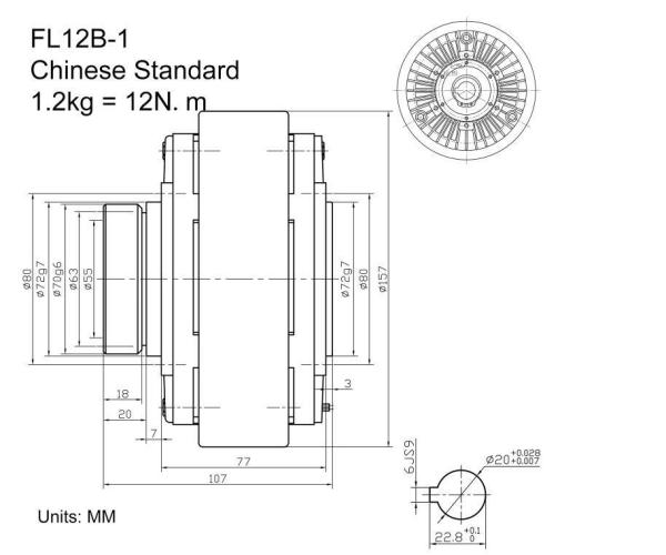 Quality China made Magnetic Powder Brake for machine for sale