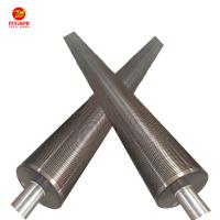 China Flexo printing machine parts ceramic anilox roller for sale