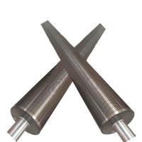 China Hard Anodized Aluminum Guide Roller with web guide control system for sale