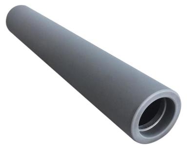 ZHELE sanding aluminum roller sand blasting roller for plastic machine