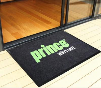 China La estera de nylon del piso del baño de la alfombra no del resbalón de alta calidad de encargo con el logotipo de la compañía, puede ser lavable en venta