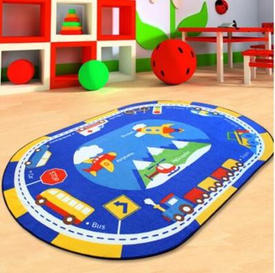 China Prenda impermeable de alta calidad multifuncional y transporte impreso aduana de nylon lavable de la estera del juego del bebé de la estera del piso diverso en venta