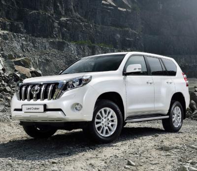 China Toyota Land Cruiser Prado Gebrauchtwagen Lastwagen Rechts- / Linkshänderfahrzeug Gebrauchtwagen Automatik zu verkaufen