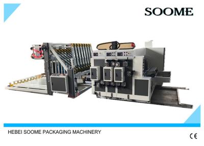 China Auto Feeder Flexo Printer Slotter Die Cutter Making Small Carton box / TaoBao Box Making Machine for sale