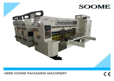 China New Model Electrical Flexo Printer Slotter Machine Die Cutting For Small Cartons And Express Box for sale