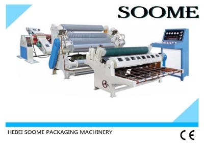 China Single Facer Cardboard Packaging Machine , 2Ply Corrugation Machine High Running Stability for sale