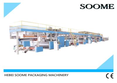 China 3 / 5 /7 Ply Corrugated Cardboard Production Line , Sheet Board Making Machines for sale