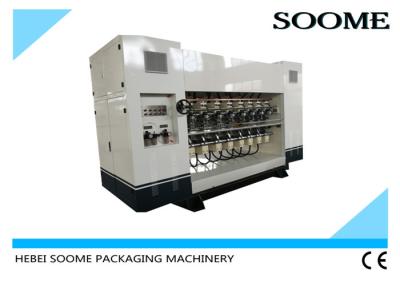 China 200M / MIN High Speed Slitter Scorer Corrugated 7 Blades With 12 Scorers for sale