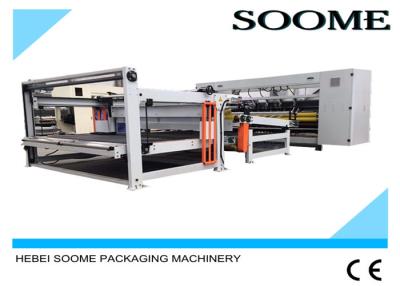 China 160 PCS / Min Computerized Slitter Scorer Maccardboard Slitting Machine With Stacker And Paper Collection for sale