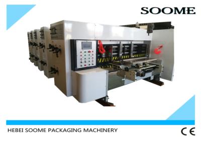 China Flexo Ink Printing Slotting Rotary Die-cutting Machine, Carton Box Making Machinery for sale