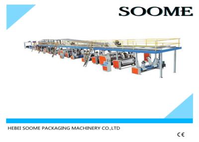 China Professional Precision Corrugated Box Production Line 3 Layers 1800 Mm for sale