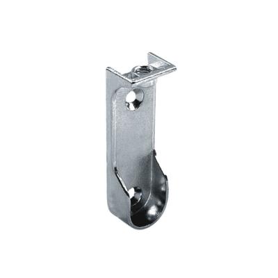 China Zinc alloy hanging oval wardrobe tube holder for sale
