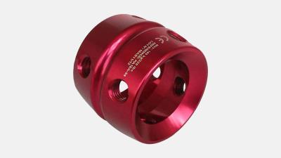 China Custom aluminum alloy parts with cnc machining for sale
