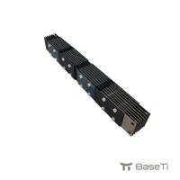 China Titanium Anode Plate Titanium Electrode Electrolytic For Sodium Hypochlorite Generator for sale