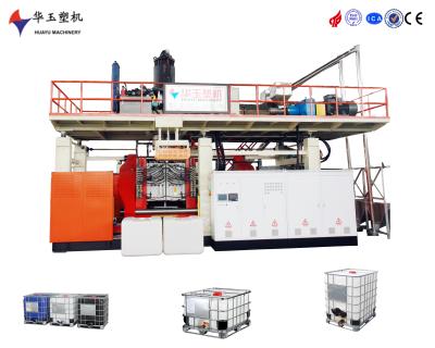 Huayu 1000L 3 camadas IBC máquina de moldagem por sopro embalagem química automática máquina de moldagem por sopro para plástico HDPE
