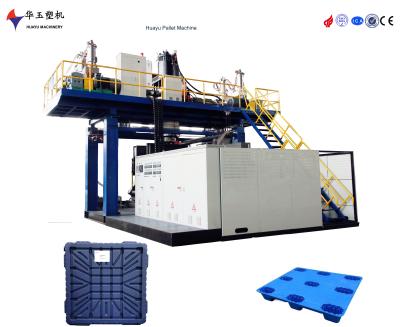 China Huayu 2layers High Speed Plastic Pallet Blow Moulding Machine for Pallet Capacity and Customized Voltage for sale