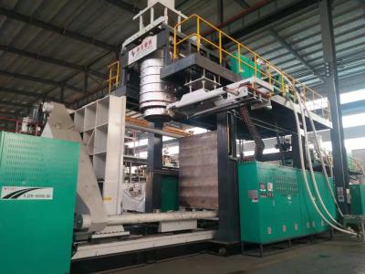 China 2 layers Electric Power Source HDPE Float Blow Moulding Machine for Production and Performance for sale