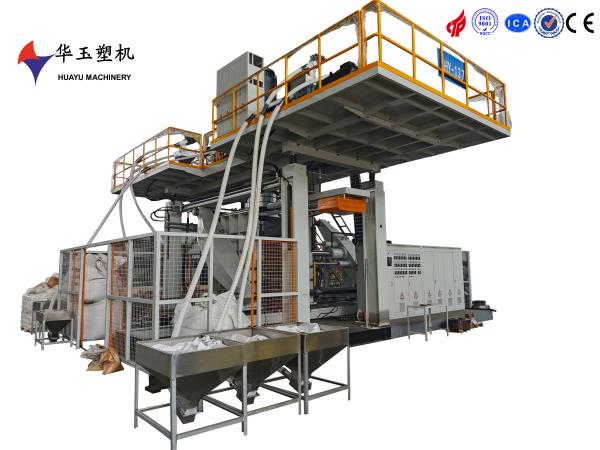 Quality 1000L 8-Layer Blow Moulding Machine with Induction Heater for sale