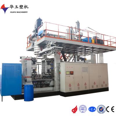 China Precision Engineered Double L Ring Drum Blow Molding System with 220L Capacity and 25pcs/h Productivity for sale