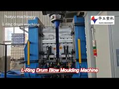 500 kg/h Capacidade de plastificação Máquina de moldagem por sopro IBC para grandes contentores