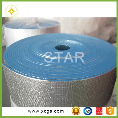 China XPE foam thermal insulation material aluminum foil backed for sale