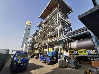 China Smokeless Medical Waste Incinerator Rotary Kiln Incinerator Customizable High Burning Rate for sale