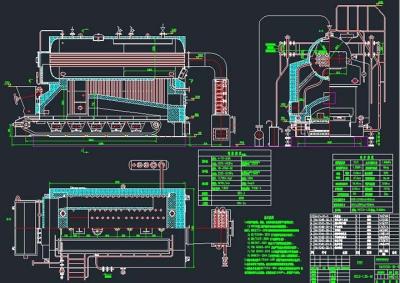 Cina SA213T11 10 intestazione elettrica d'acciaio 380MW ASTM della caldaia di tonnellata CFB/della caldaia a vapore vapore dell'olio in vendita