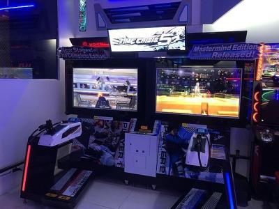 Китай Монетка машины аркады игры оружия кризиса 5 времени снимая работала для 2 игроков продается