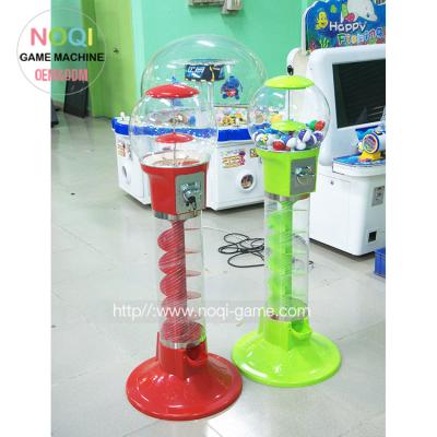 中国 キャンデーGumballのためのゴム ボールのカプセルのおもちゃの自動販売機の立場の螺線形 販売のため