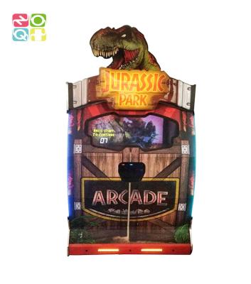 中国 硬貨2人のプレーヤーのための操作の模倣のジュラ紀公園のアーケード機械 販売のため