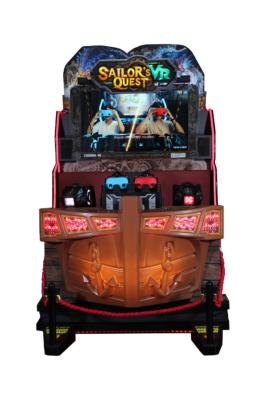 Cina Unis 2P Sailor's Quest VR Interactive Video Game Machine 9d Vr Teatro in vendita