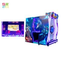 China 4D Aliens Swarm  Arcade Game 2 Player Big  Simulating Machine for sale