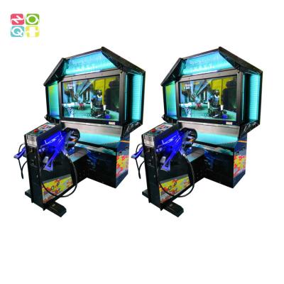 Китай Операция призрака Симулятор стрельбы из пистолета Аркадная машина с 55-дюймовым монитором продается