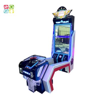 Китай Arcade Coin Operated Gun Shooting Machine Top Gun 50' LCD Симулятор игры продается