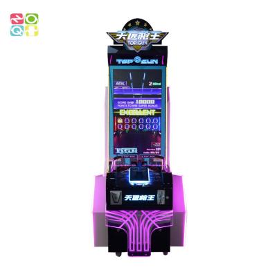 Китай Arcade Coin Operated Gun Shooting Machine Top Gun 50' LCD Симулятор игры продается